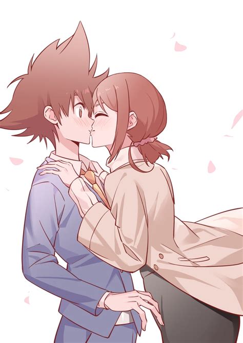 Yagami Hikari And Yagami Taichi Digimon And More Drawn By Xinliu Asato Danbooru