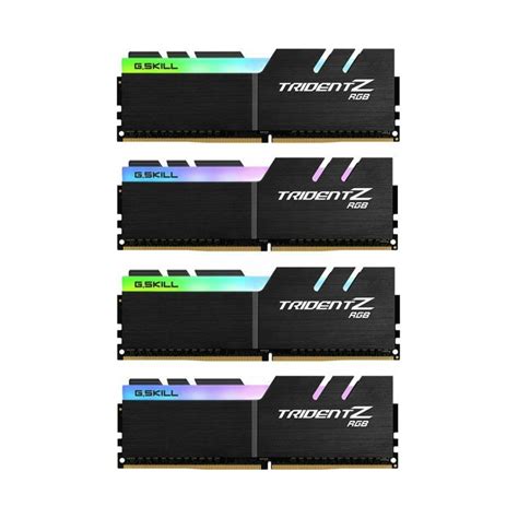 Комплект модулей памяти G Skill Tridentz Rgb F4 3600c18q 64gtzr Ddr4 64gb Kit 4x16gb 3600mhz