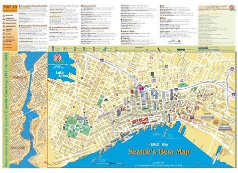 Printable Seattle Tourism Map