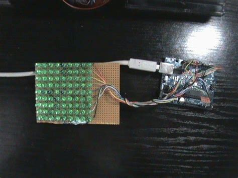 9 9 led matrix with arduino led matrix arduino led