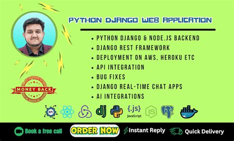 Do Django Python Next Js React Js Javascript Projects And Programs By Iamaronee Fiverr