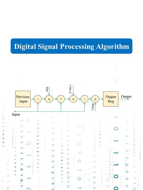 Digital Signal Processing Algorithm Nano Electronics Intergrated