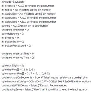 Solved Arduino Code For Drag Racing Christmas Tree Objective Build 1 Answer Transtutors