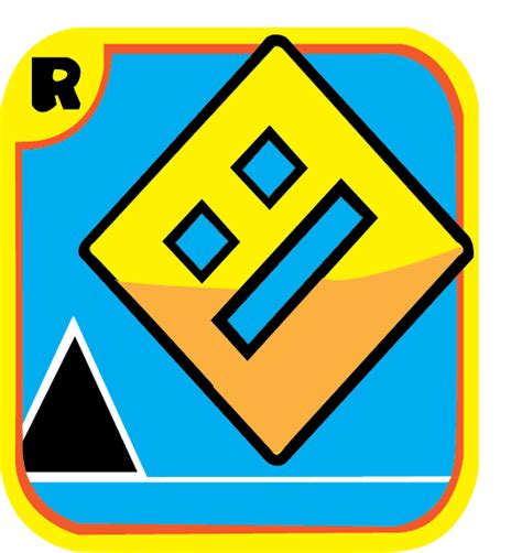 Custom Geometry Dash Logo Made In Illustrator R Geometrydash