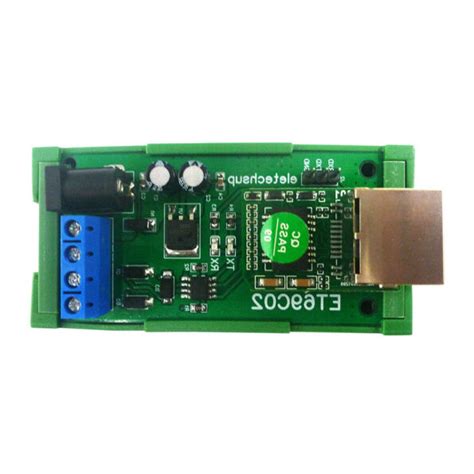 Et69c02 Dc 12v Rs485 Modbus Rtu Tcp Naar Ethernet Netwerk Udp Tcp