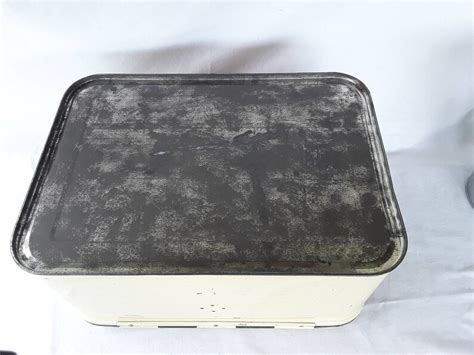 Vintage Decoware Strawberry Bread Box Etsy