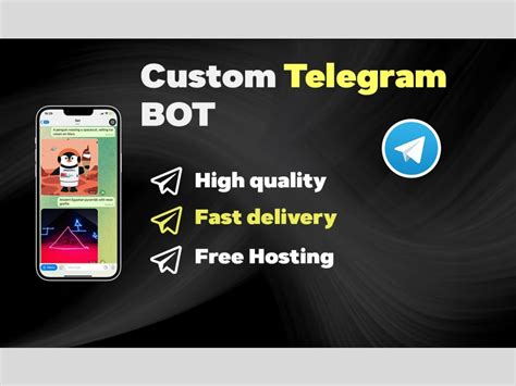 Custom Telegram Bot For You Upwork