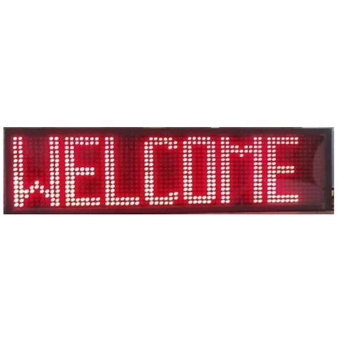 LED Scrolling Display Board At Best Price In Ahmedabad By Tattvam Technologies ID 12669116888