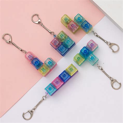 1pc Finger Keyboard Caps Prop Keyboard Key Toy Party Stress Relief Diy Button Keycap Fidget