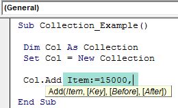 VBA Collection How To Create Collection Object In VBA