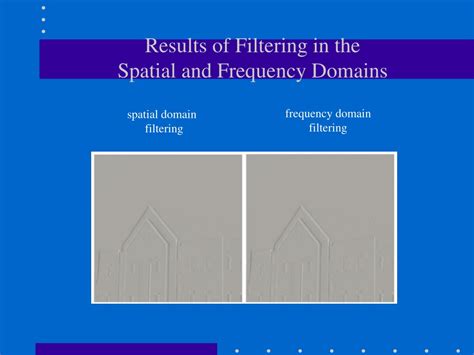 PPT Frequency Domain Filtering Methods In Image Processing PowerPoint Presentation ID