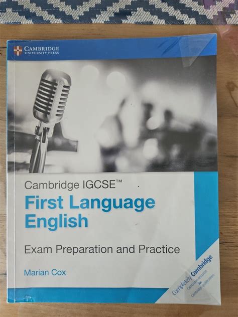 Cambridge Igcse First Language Exam Preparation And Practise Workbook Marian Cox Hobbies