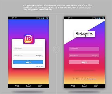 New Mobile Login Ui Design On Behance