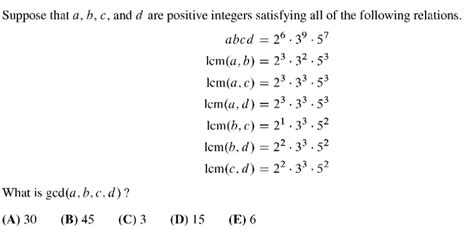 Solved Suppose That A B C And D Are Positive Integers Chegg