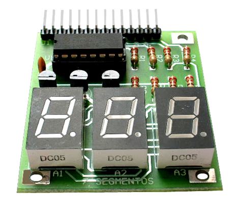 SEVEN SEGMENT DISPLAY MODULE FOR BOLT F BOLT V LITE DECADE COUNTER PUNTO FLOTANTE S A