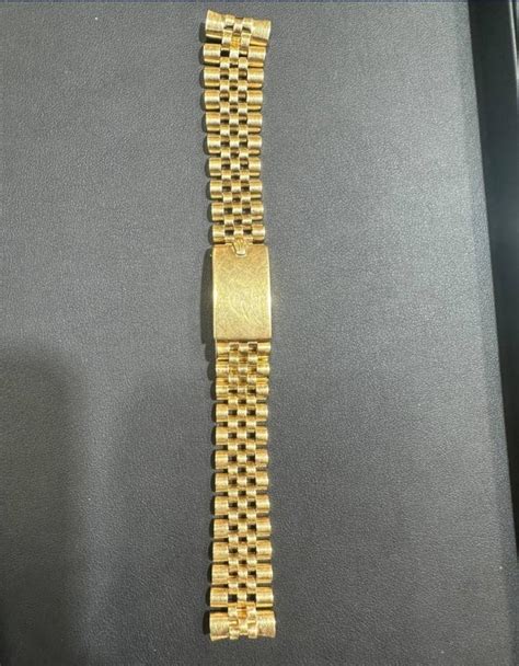 18 K Solid Gold Rolex Watch Band
