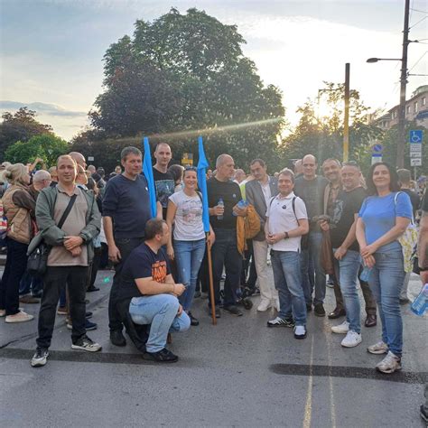 ИТН участваха в протеста срещу промените в движението и паркирането по