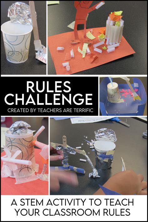 How To Teach Your Classroom Rules With STEM Teachers Are Terrific