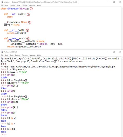 APRENDER A PROGRAMAR CON PYTHON PATRÓN SINGLETON