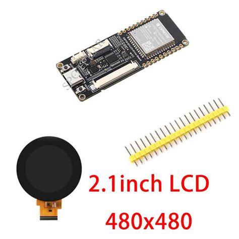 Esp32 S3 And 21inch Round Lcd Kit N8r8 Captive Touchscreen Display 480x480