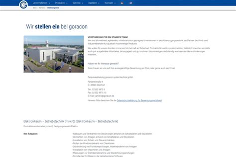 Website Goracon Millers Marketing
