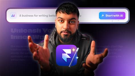 create an entire website in minutes using framer ai for beginners