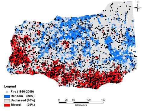 16 Modeled Sbp Difference Map With Locations Of Fires During