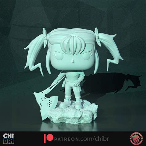 💬 Kikoru Shinomiya Kaiju Number 8 Funko・ 3d File For 3d Printing・cults