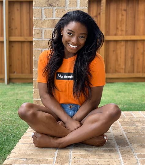 No Thanks Simone Biles Famous Gymnasts Fitness Body