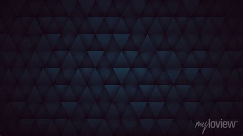 3d render triangular structure pattern navy blue abstract technology