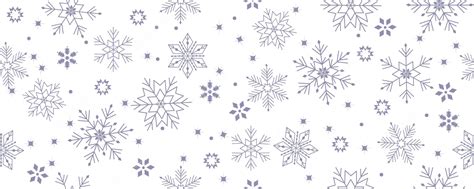 Premium Vector Simple Seamless Christmas Pattern Snowflake Collection
