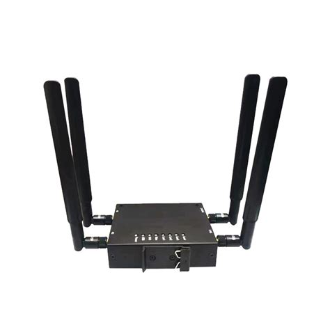 300mbps Industrial Router 4g Chip Mt7620a Black Iron Shell 4g Lte Wifi