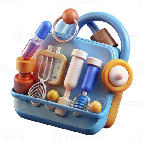 Stunning Traditional Genetic Testing Kit Components Isolated Element