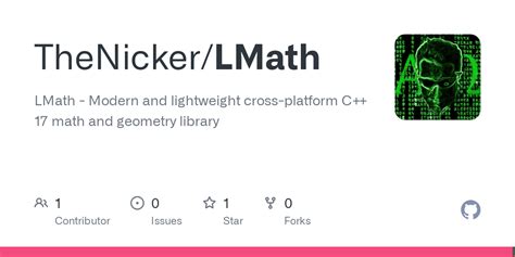 GitHub TheNicker LMath LMath Modern And Lightweight Cross Platform C Math And Geometry