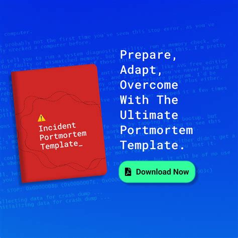 ⚡ Free Incident Postmortem Template For Devopssre Engineers ⚡ Is Your