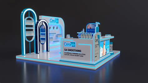 Cerave Booth On Behance