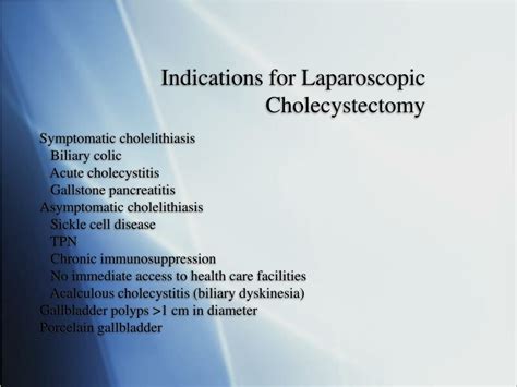 Ppt Complications Of Laparoscopic Cholecystectomy Powerpoint Presentation Id 350960