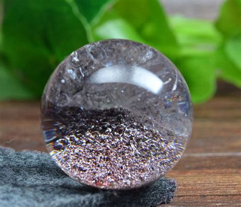 Natural Phantom Quartz Sphere Crystal Ball