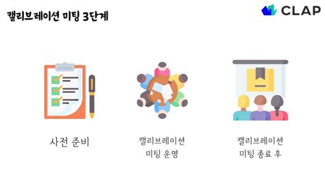 캘리브레이션 미팅 조정 회의 가이드