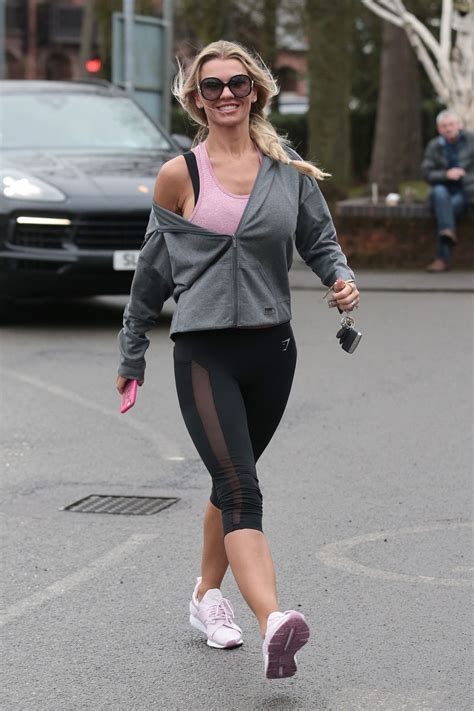 Christine McGuinness In Leggings CelebMafia
