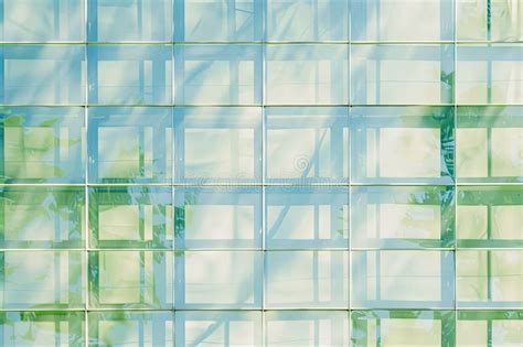 Minimalist Grid Patterns In Light Blue And Green Representing Structure And Order Stock