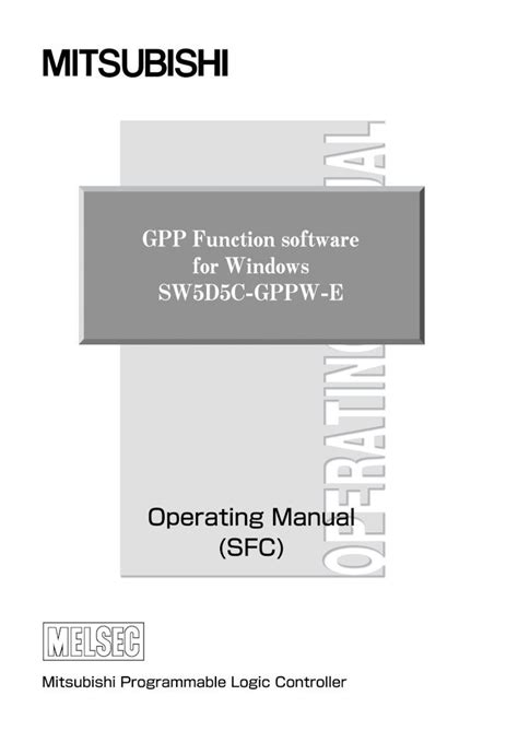 Pdf Safety Instructions Mitsubishi Electricperipheral Device To The Plc Cpu Caution