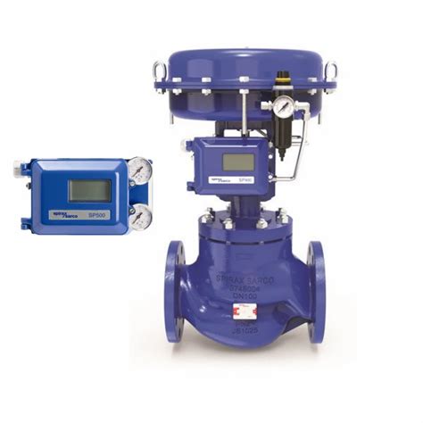Control Valve With Spirax Sarco Valve Positioner Sp500 42 Off