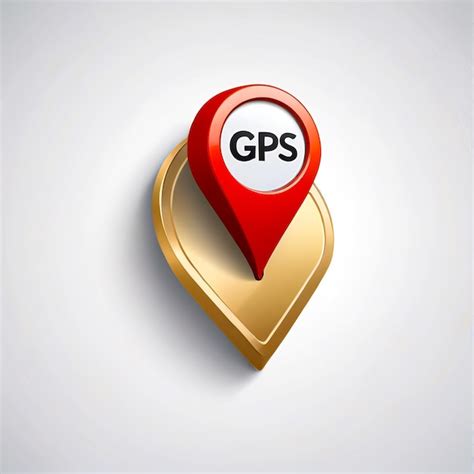 3d Gps Icon Pin Marker Location Map Pointers Premium AI Generated Image