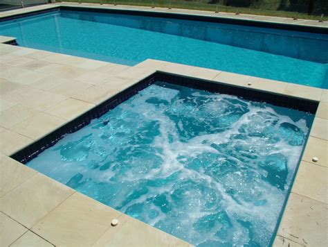 Large Rectangular Fiberglass Inground Spa 7 X 9