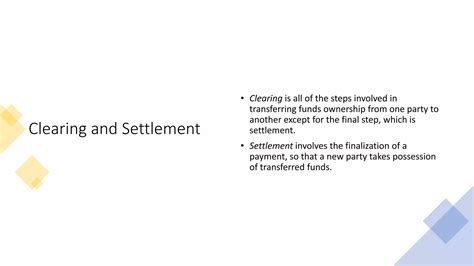 Swift Clearing And Settlement Pptx
