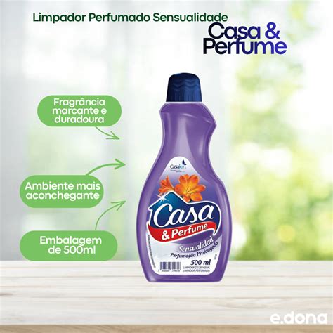 Limpador Perfumado Sensualidade Casa And Perfume 500ml Edona