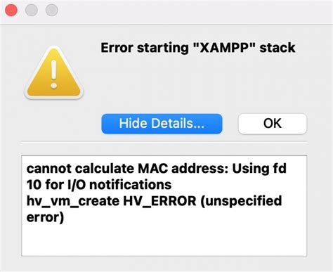 Xampp Doesn T Work After Update To Macos Big Sur