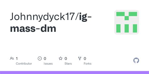 Github Johnnydyck17ig Mass Dm