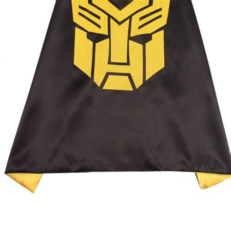 Transformers Halloween Costumes Cosplay Cloak Double Sided Satin Capes